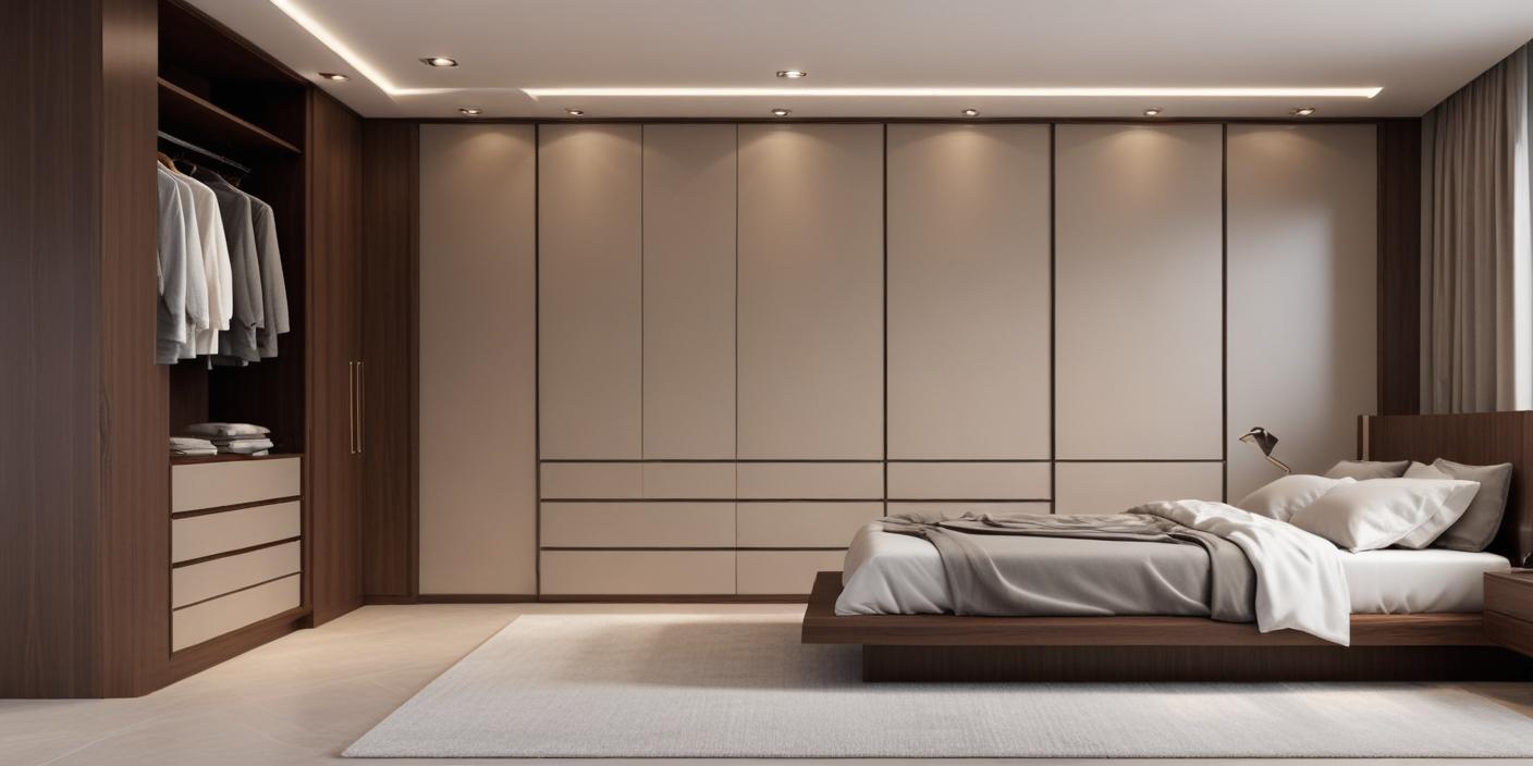 Master Bedroom Modern Wardrobe Designs for Elegant Bedrooms